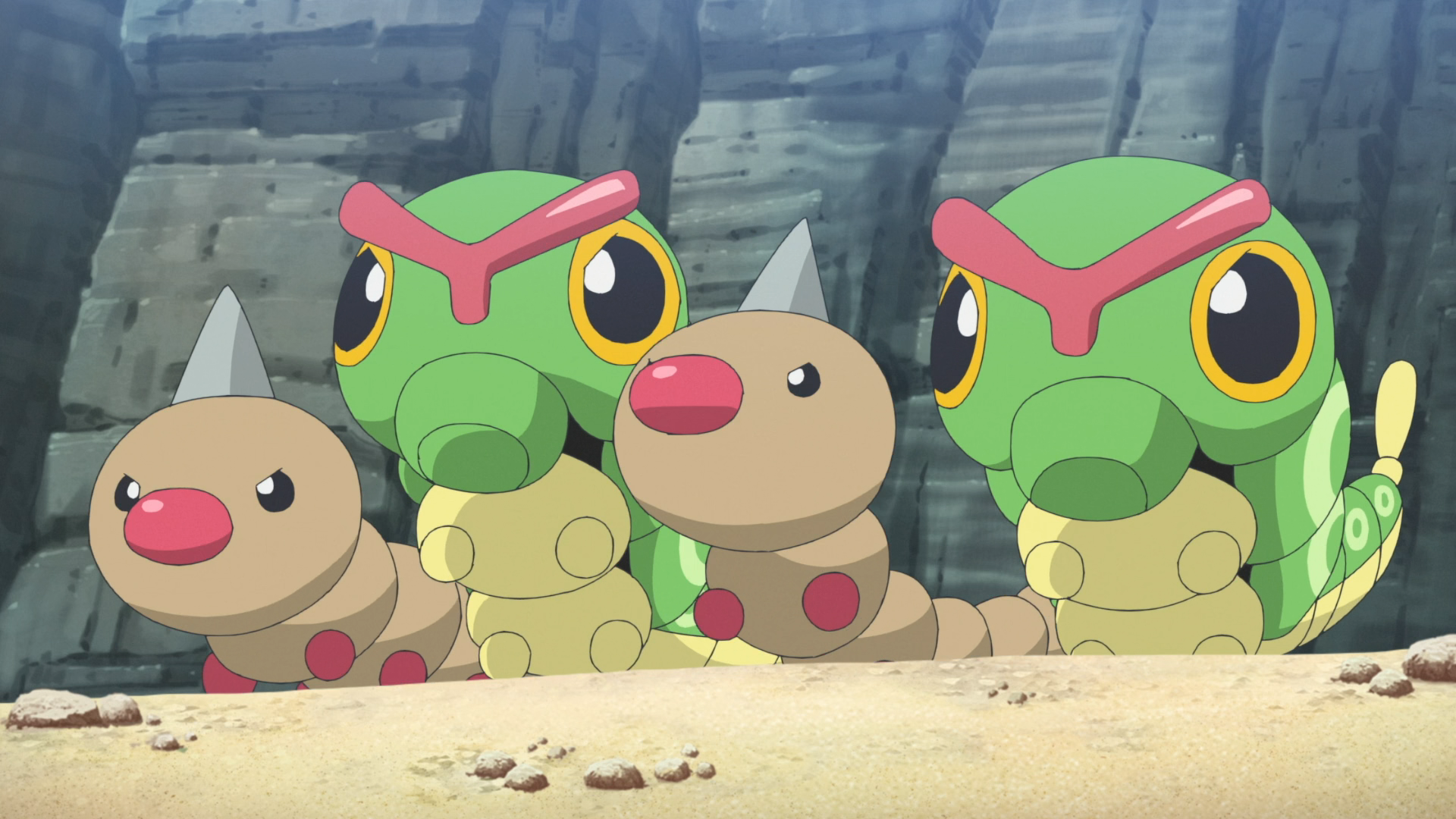 File:Roy hometown Weedle Caterpie.png - Bulbagarden Archives