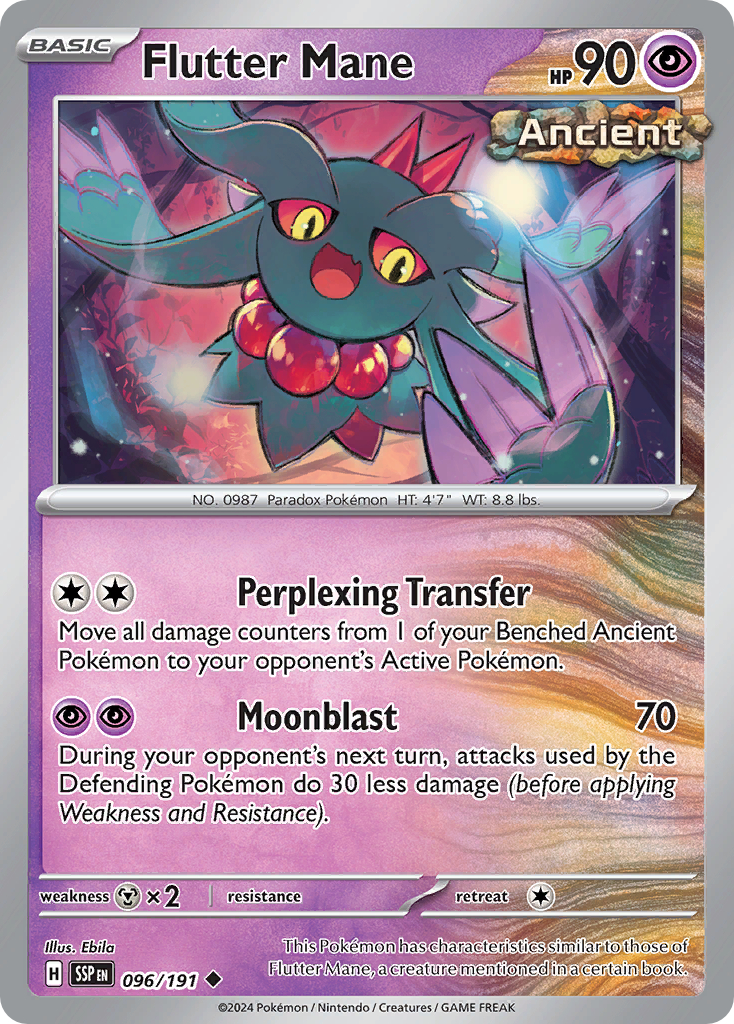 Flutter Mane Surging Sparks 96 Bulbapedia The Community driven