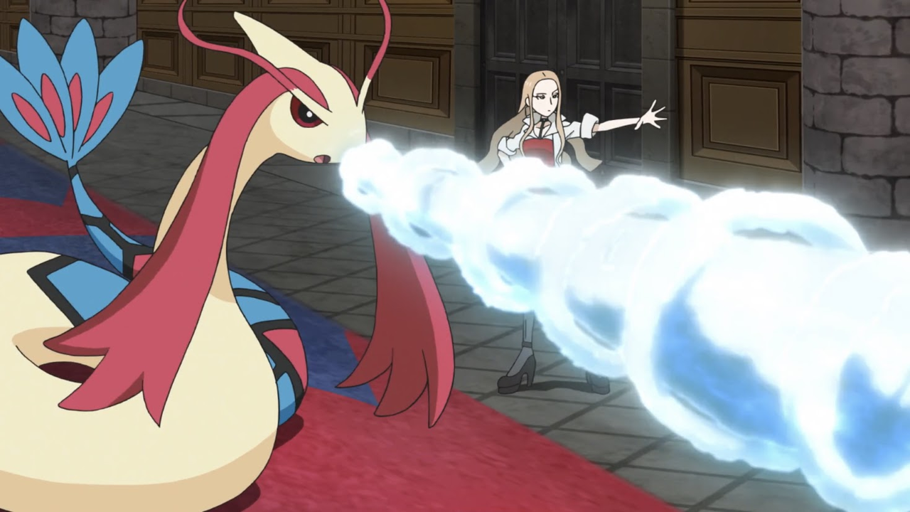 File:Oleana Milotic Water Pulse.png - Bulbagarden Archives