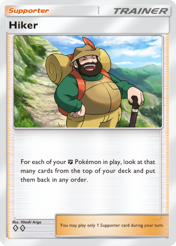 Hiker (Wisdom of Sea and Sky 161) - Bulbapedia, the community-driven ...