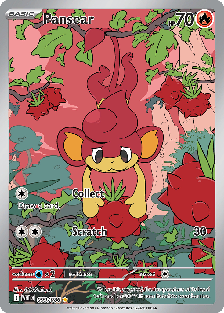 Pansear (White Flare 14) - Bulbapedia, the community-driven Pokémon ...