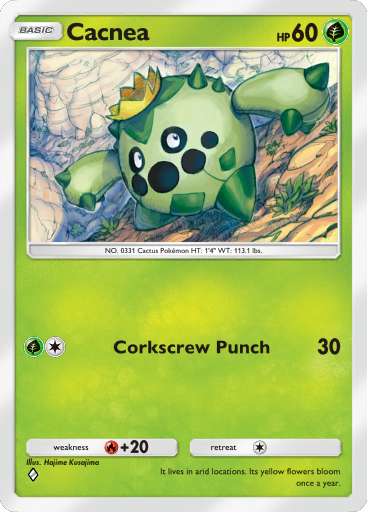 Cacnea (Fantastical Parade 6) - Bulbapedia, the community-driven ...