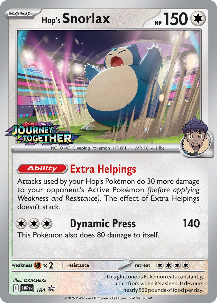 Hop's Snorlax (Journey Together 117) - Bulbapedia, the community-driven ...