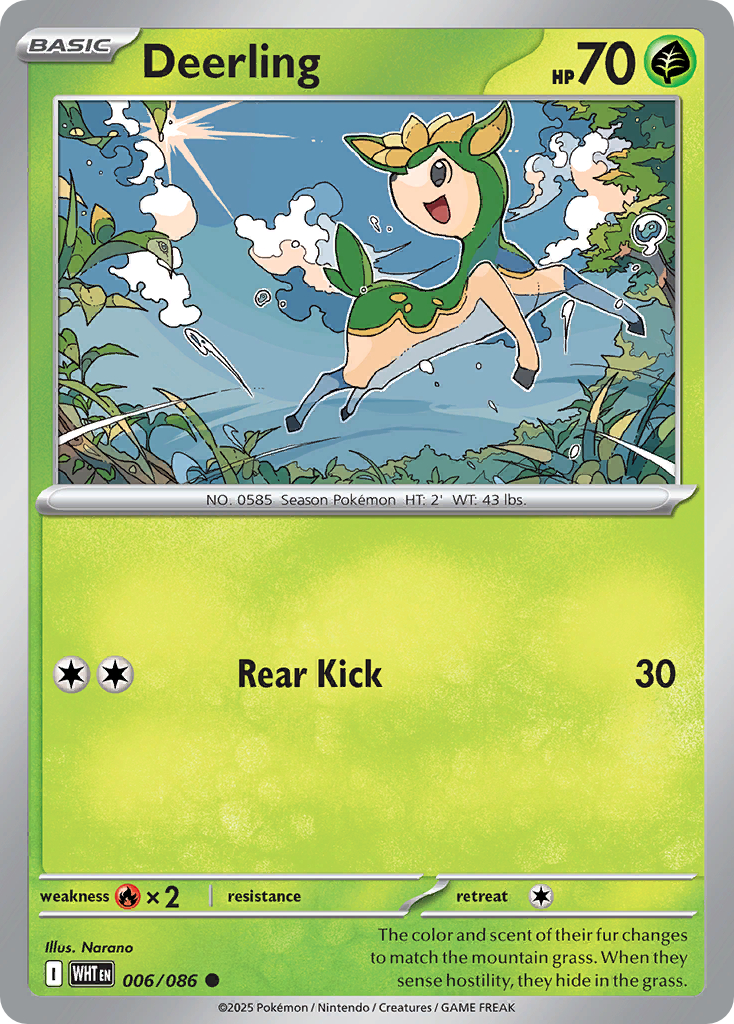 Deerling (White Flare 6) - Bulbapedia, the community-driven Pokémon ...