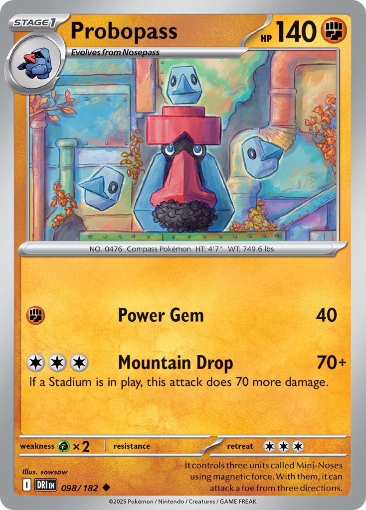 Probopass (Destined Rivals 98) - Bulbapedia, the community-driven ...