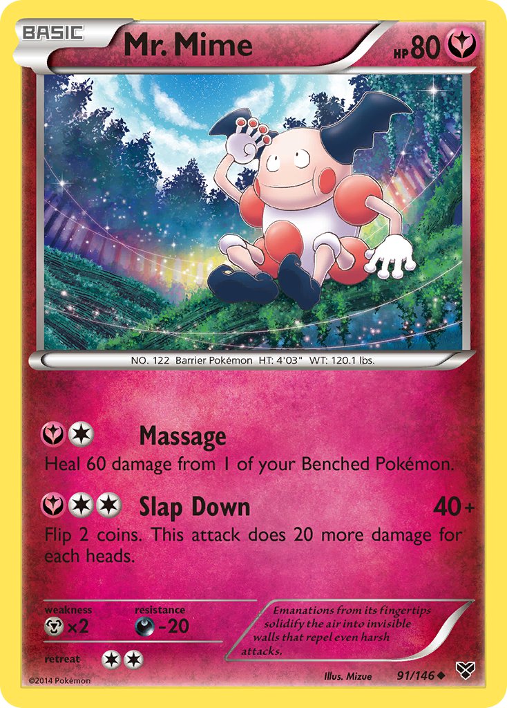 Mr. Mime (XY 91) - Bulbapedia, the community-driven Pokémon encyclopedia