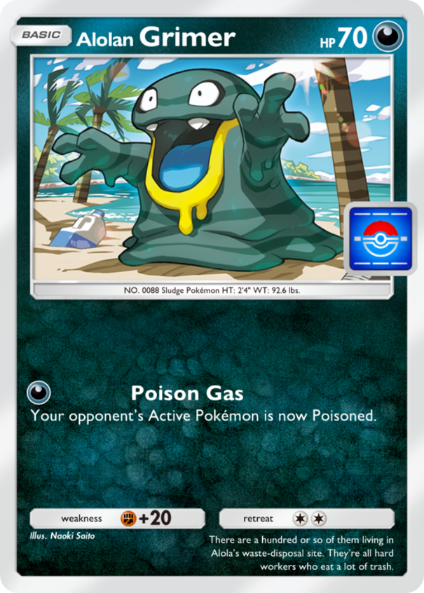 Alolan Grimer (Promo-A 72) - Bulbapedia, the community-driven Pokémon ...