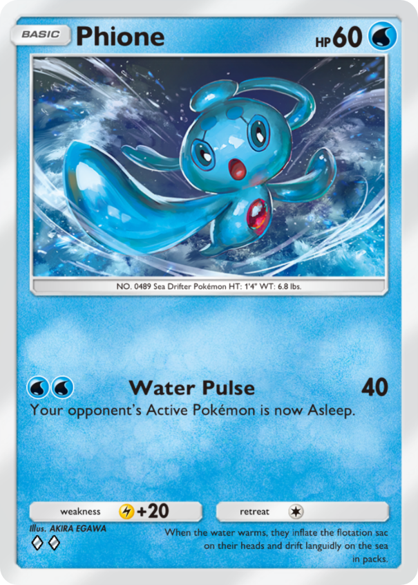 Phione (Triumphant Light 24) - Bulbapedia, the community-driven Pokémon ...