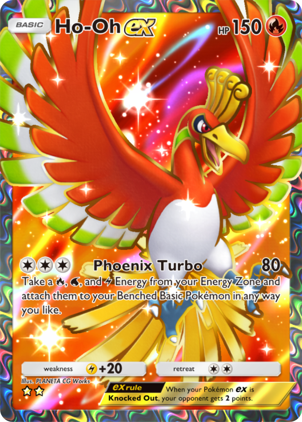 Ho-Oh ex (Wisdom of Sea and Sky 34) - Bulbapedia, the community-driven ...