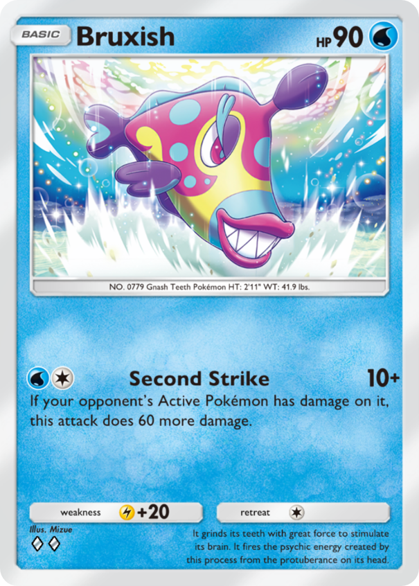 Bruxish (Genetic Apex 91) - Bulbapedia, the community-driven Pokémon ...