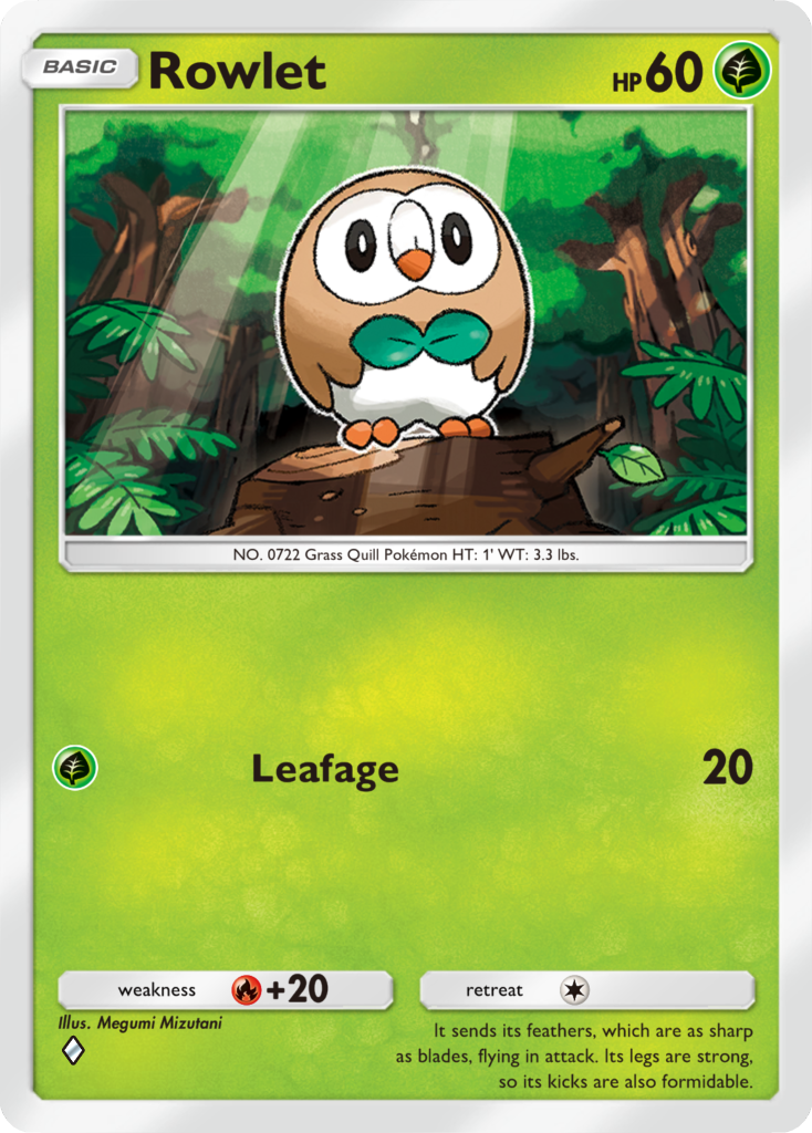Rowlet (Celestial Guardians 9) - Bulbapedia, the community-driven ...