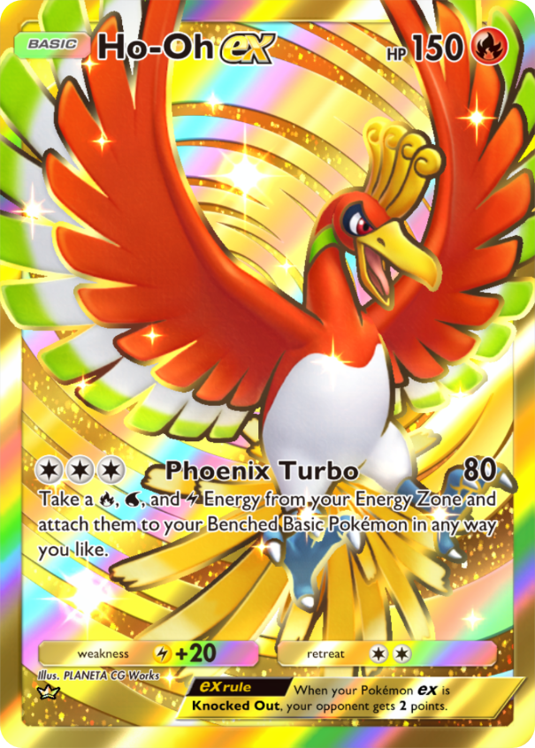 Ho-Oh ex (Wisdom of Sea and Sky 34) - Bulbapedia, the community-driven ...