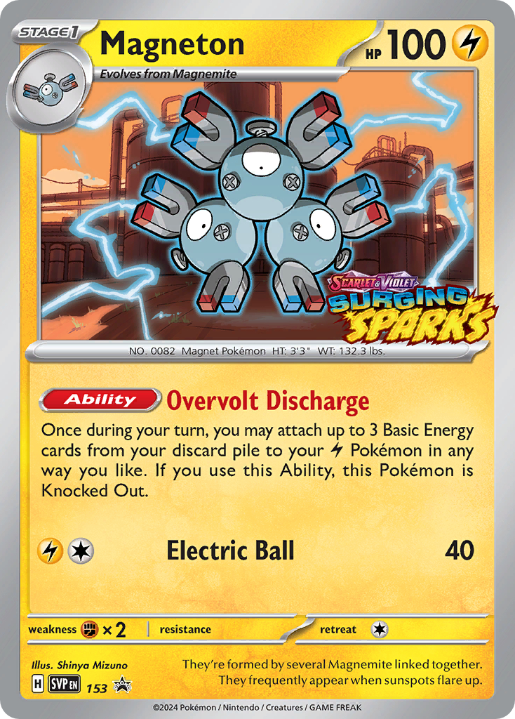 Magneton (Surging Sparks 59) - Bulbapedia, the community-driven Pokémon ...