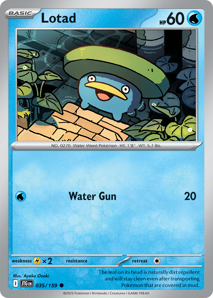 Lotad (Journey Together 35) - Bulbapedia, the community-driven Pokémon ...