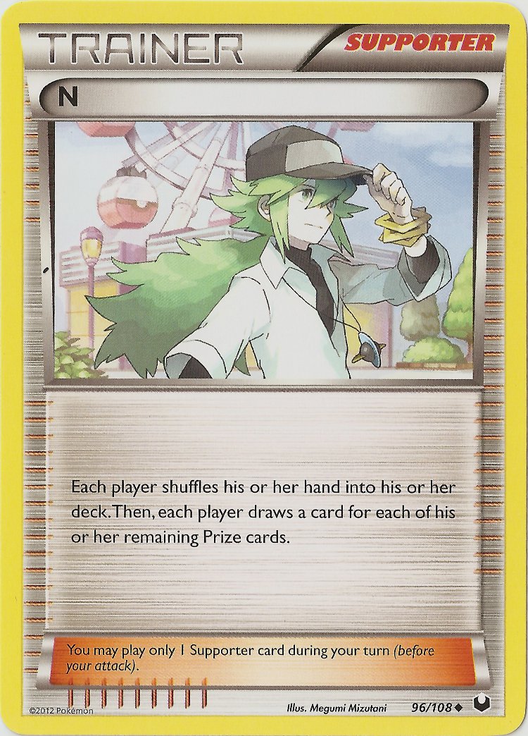 N (Noble Victories 92) - Bulbapedia, the community-driven Pokémon ...