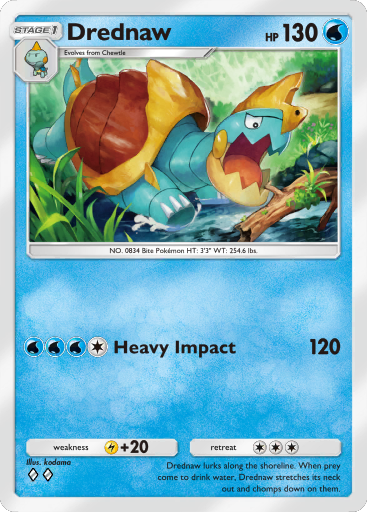 Drednaw (Fantastical Parade 44) - Bulbapedia, the community-driven ...
