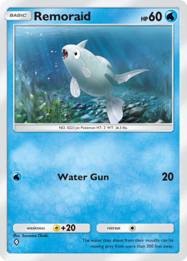 Remoraid (Wisdom of Sea and Sky 55) - Bulbapedia, the community-driven ...