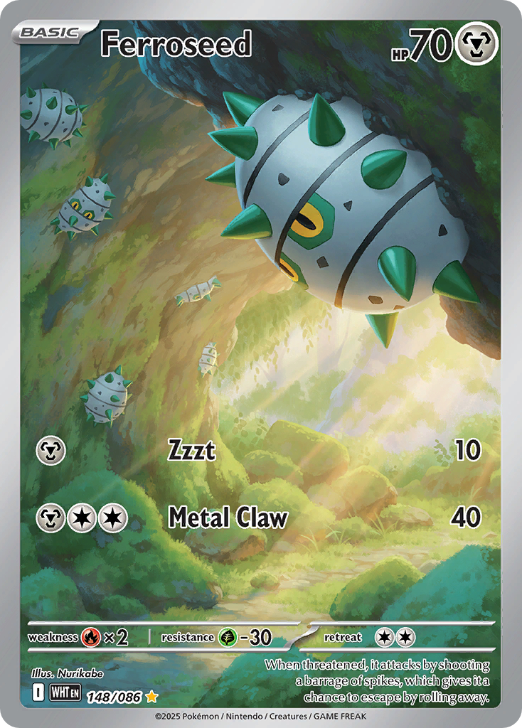 Ferroseed (White Flare 68) - Bulbapedia, the community-driven Pokémon ...