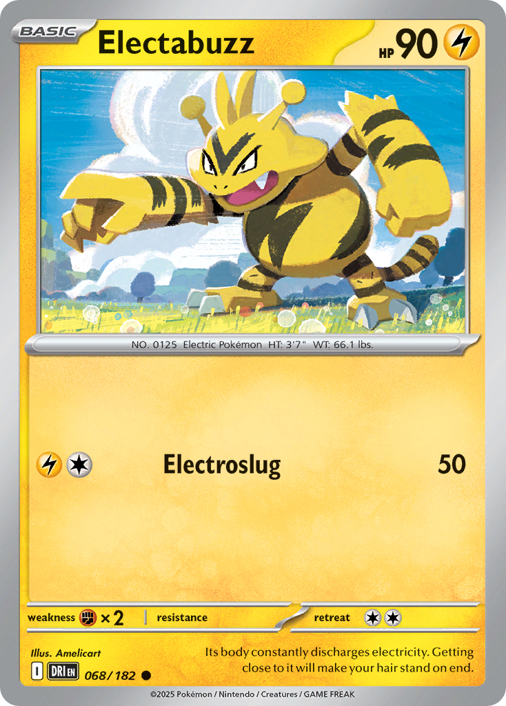 Electabuzz (Destined Rivals 68) - Bulbapedia, the community-driven ...
