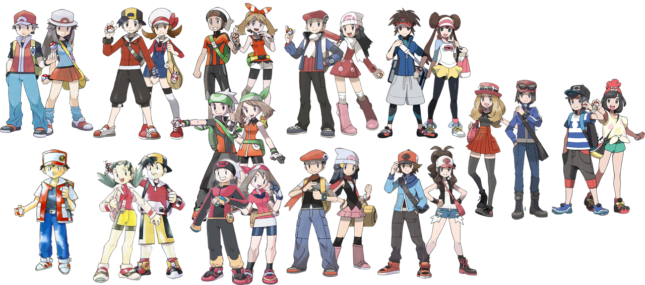Pokemon Female Characters