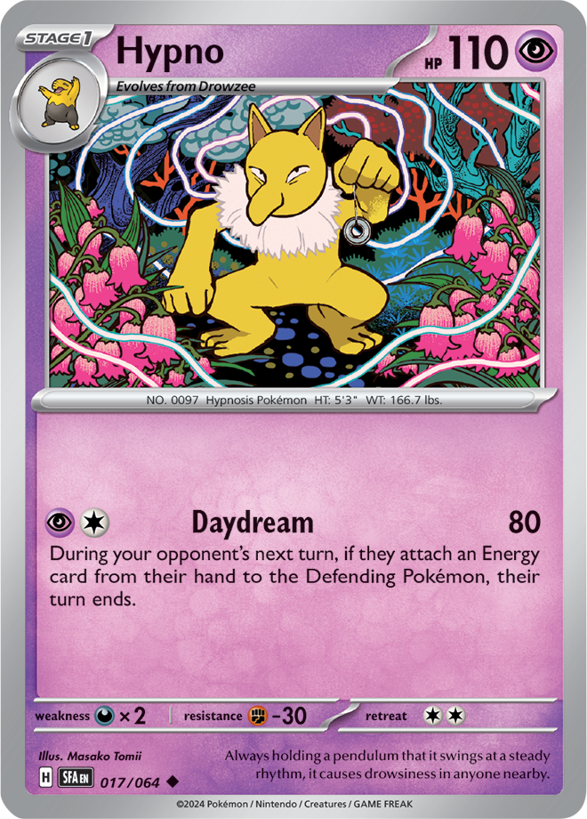 Hypno (Shrouded Fable 17) - Bulbapedia, the community-driven Pokémon ...