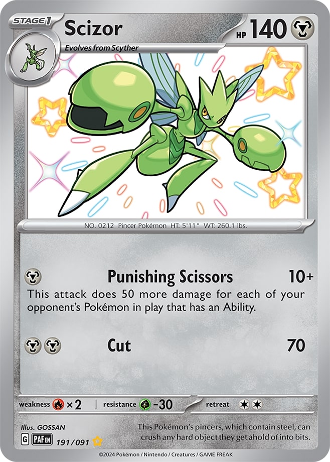 Scizor (Obsidian Flames 141) - Bulbapedia, the community-driven Pokémon ...