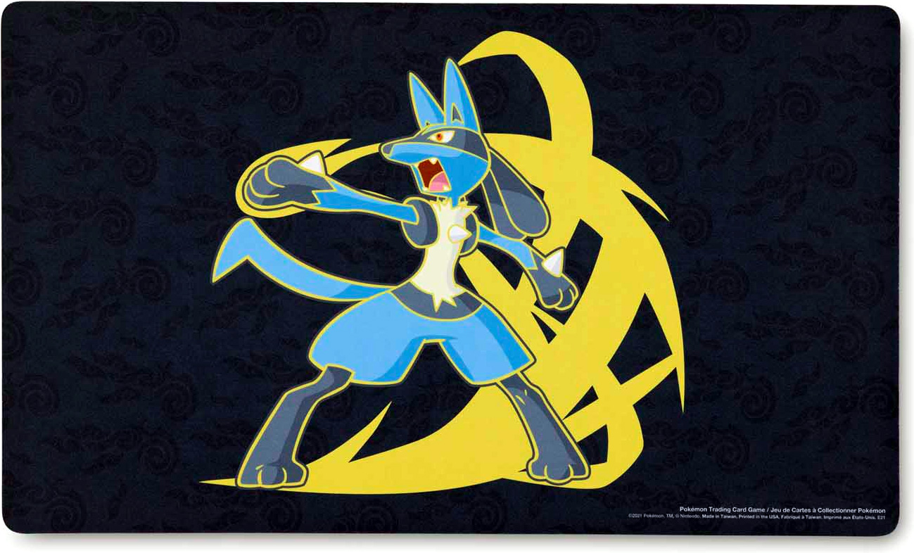 File:Lucario Focused Fighter Playmat.jpg - Bulbagarden Archives