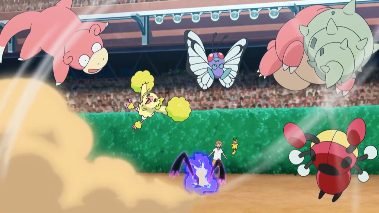 File:Jessie Mimikyu attacking a Pikachu.png - Bulbagarden Archives