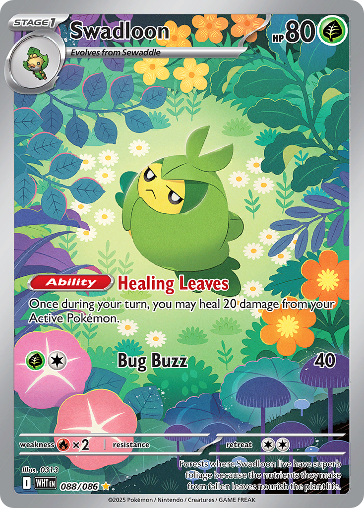 Swadloon (White Flare 2) - Bulbapedia, the community-driven Pokémon ...