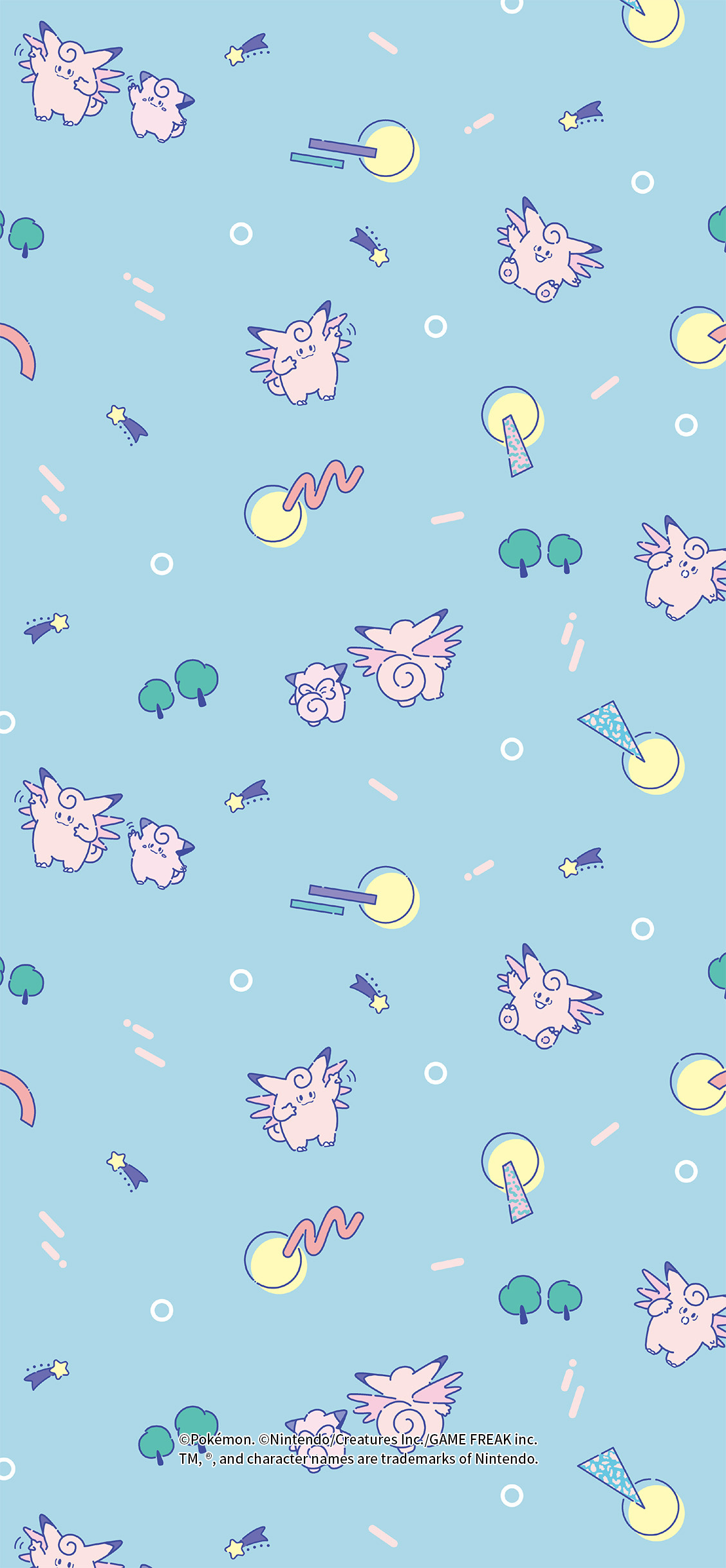 File:036 Clefable Pokemon Shirt Wallpaper.jpg - Bulbagarden Archives