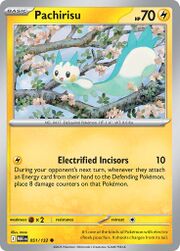 Pachirisu (Mega Evolution 51) - Bulbapedia, the community-driven ...